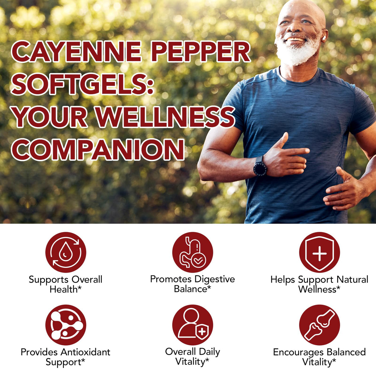 240 capsules of cayenne extract