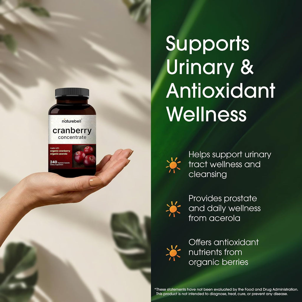 240 capsules of cranberry goodness
