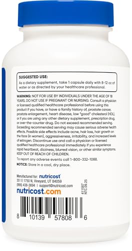 240 capsules of DHEA benefits