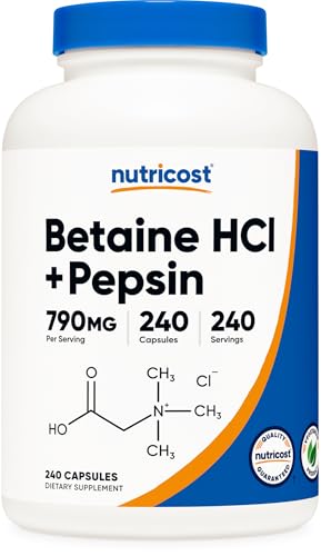 240 capsules of digestive enzyme formula