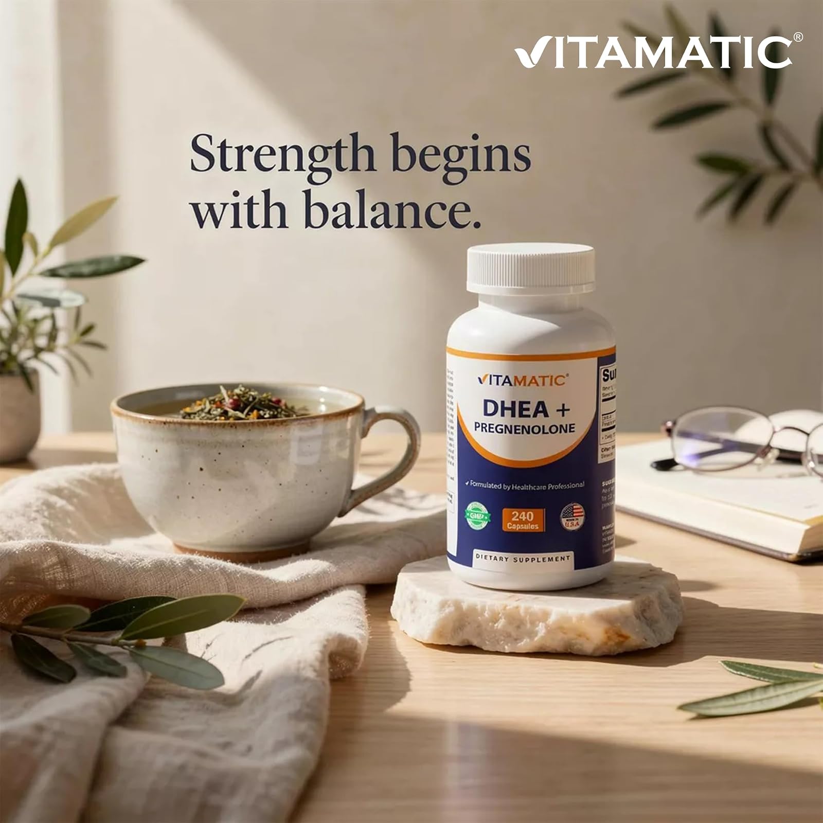 240 capsules of energy-boosting vitamins