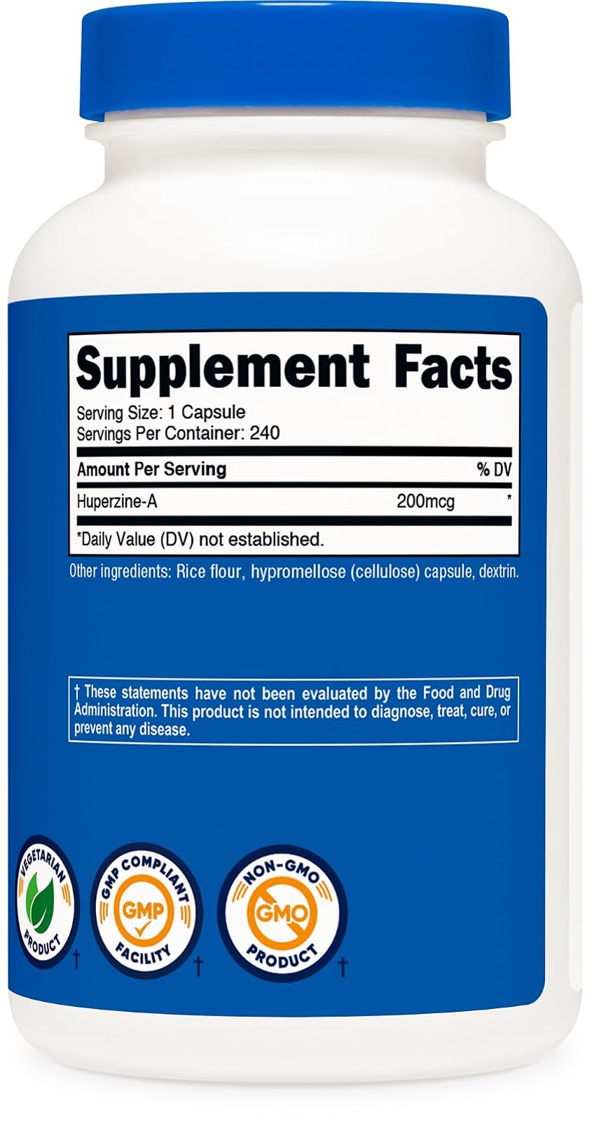 240 capsules of Huperzine A for daily wellness