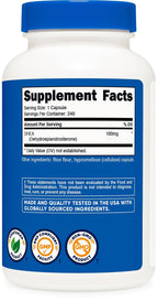 240 capsules of Nutricost DHEA