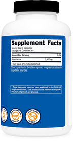 240 capsules of pre-workout Beta-Alanine