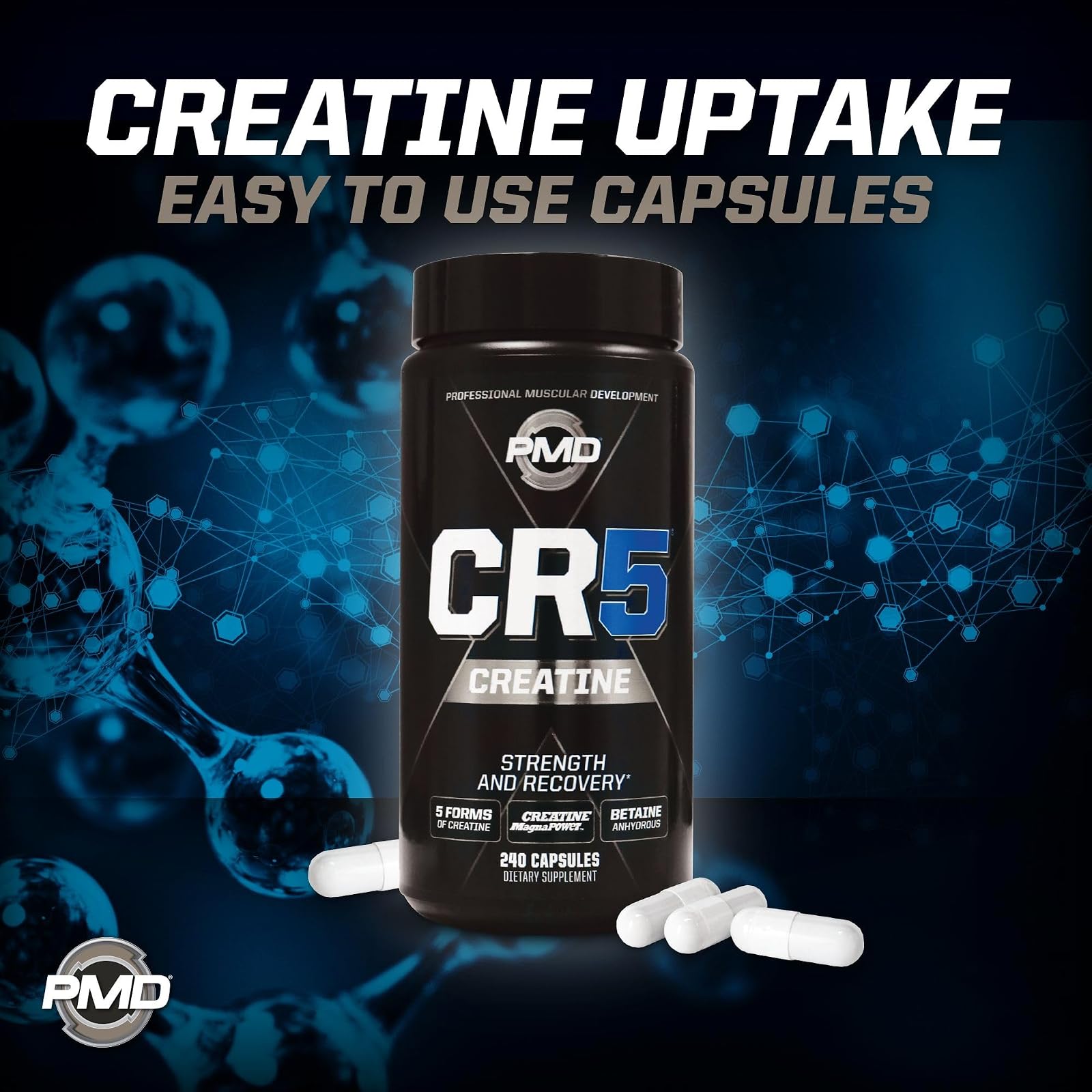 240 capsules of pure creatine