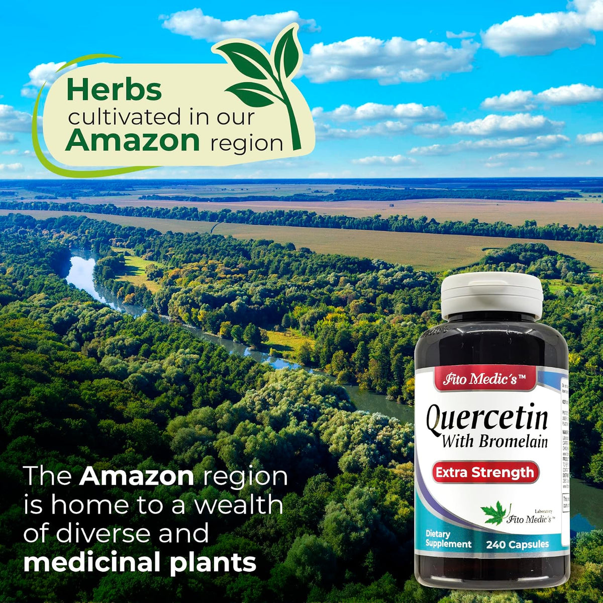 240 capsules of Quercetin goodness