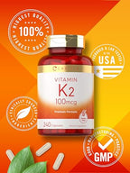 240 capsules of vitamin K2 MK-4