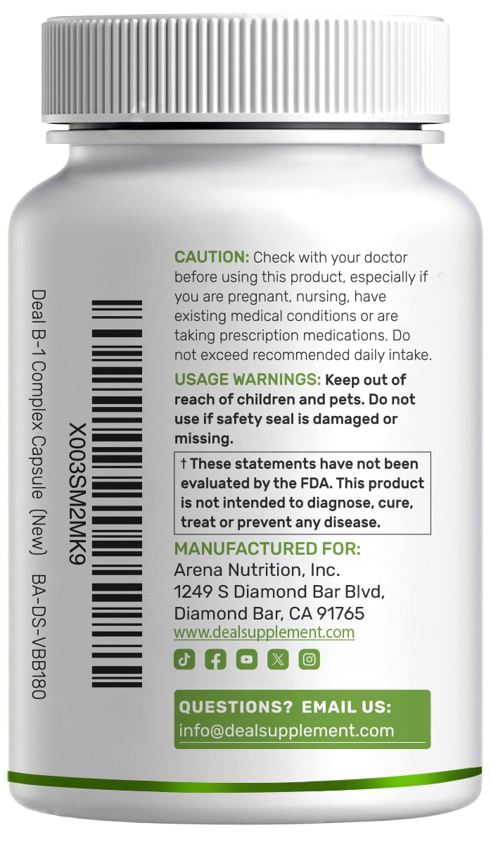 240 capsules vitamin B complex