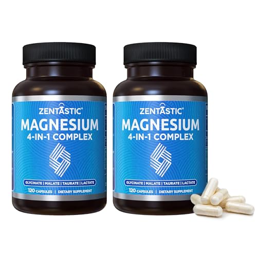 240 chelated magnesium capsules for health