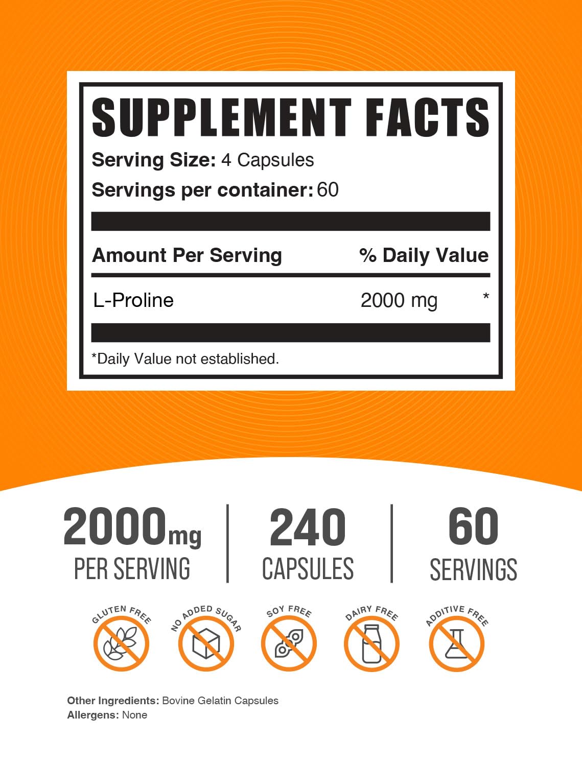 240 count blended vitamin supplement
