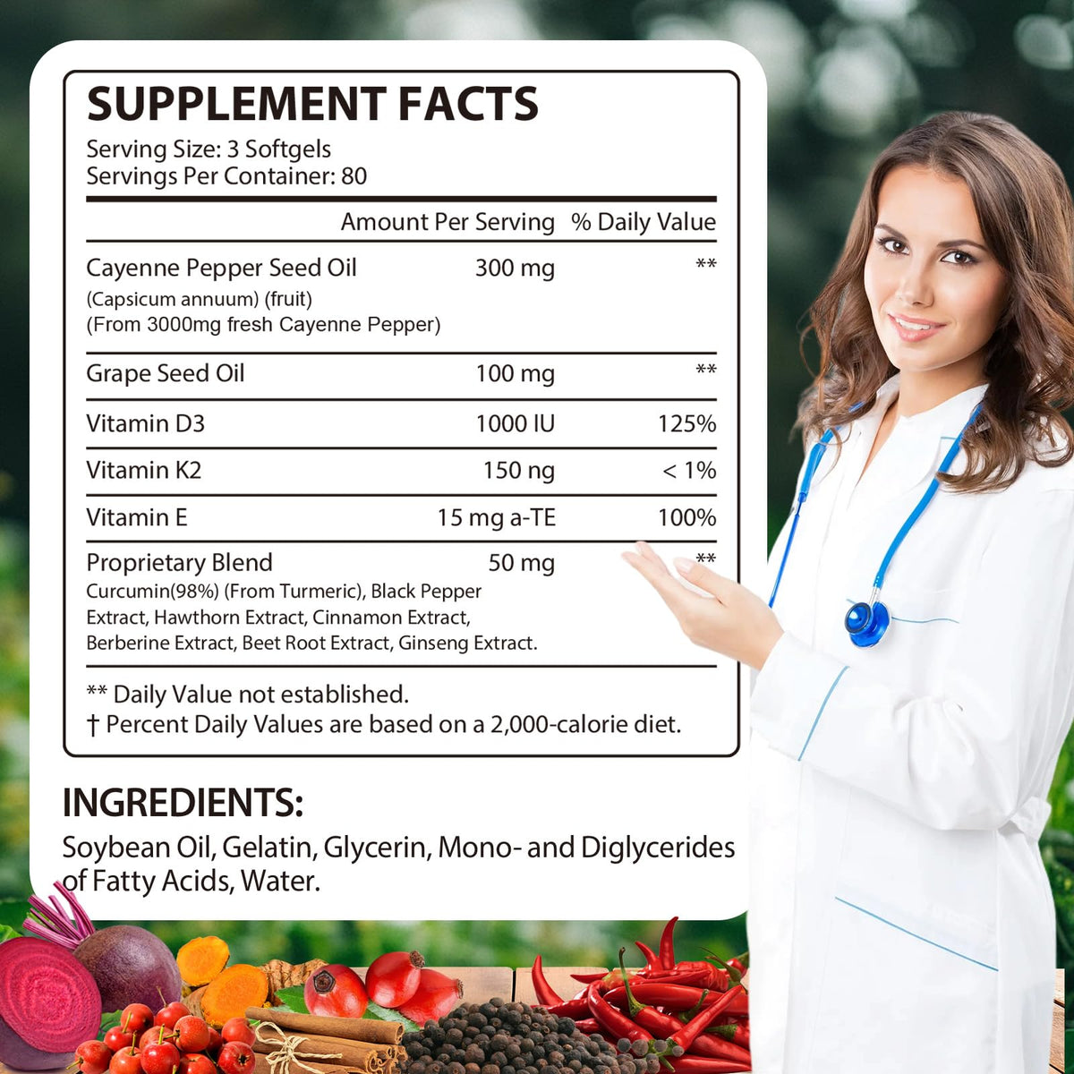240 count cayenne pepper capsules