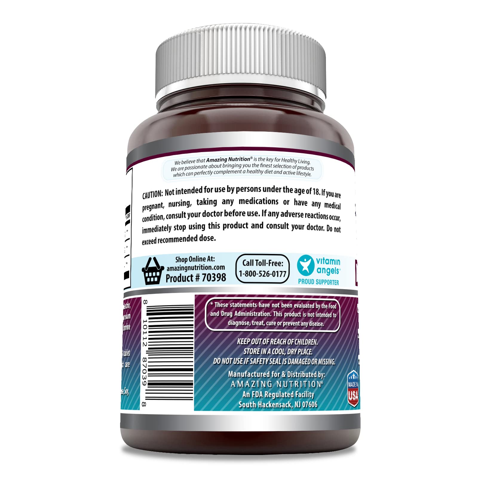 240 count mineral supplement bottle