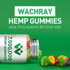240 count organic hemp gummy jar