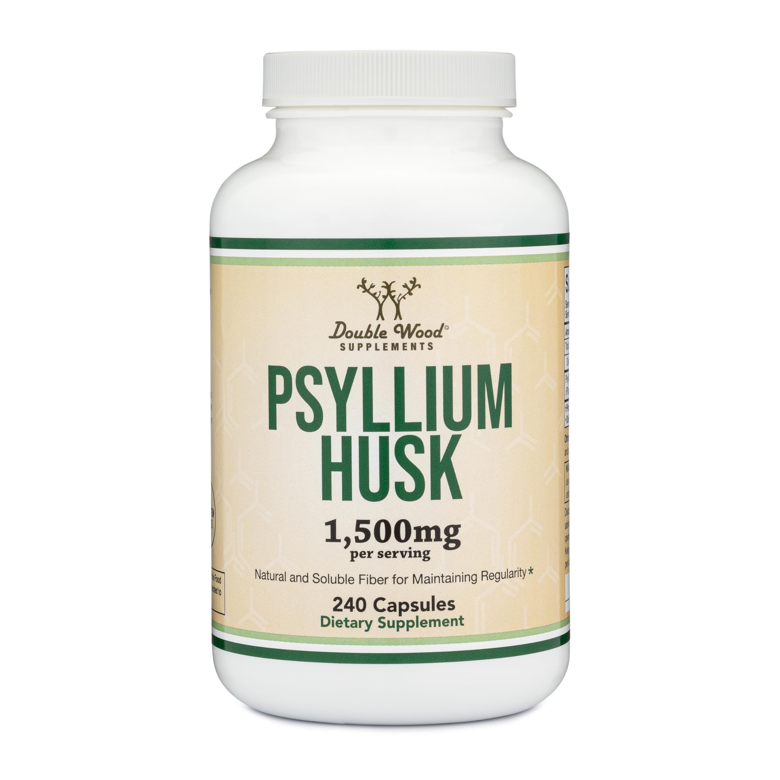 240 count psyllium fiber supplement