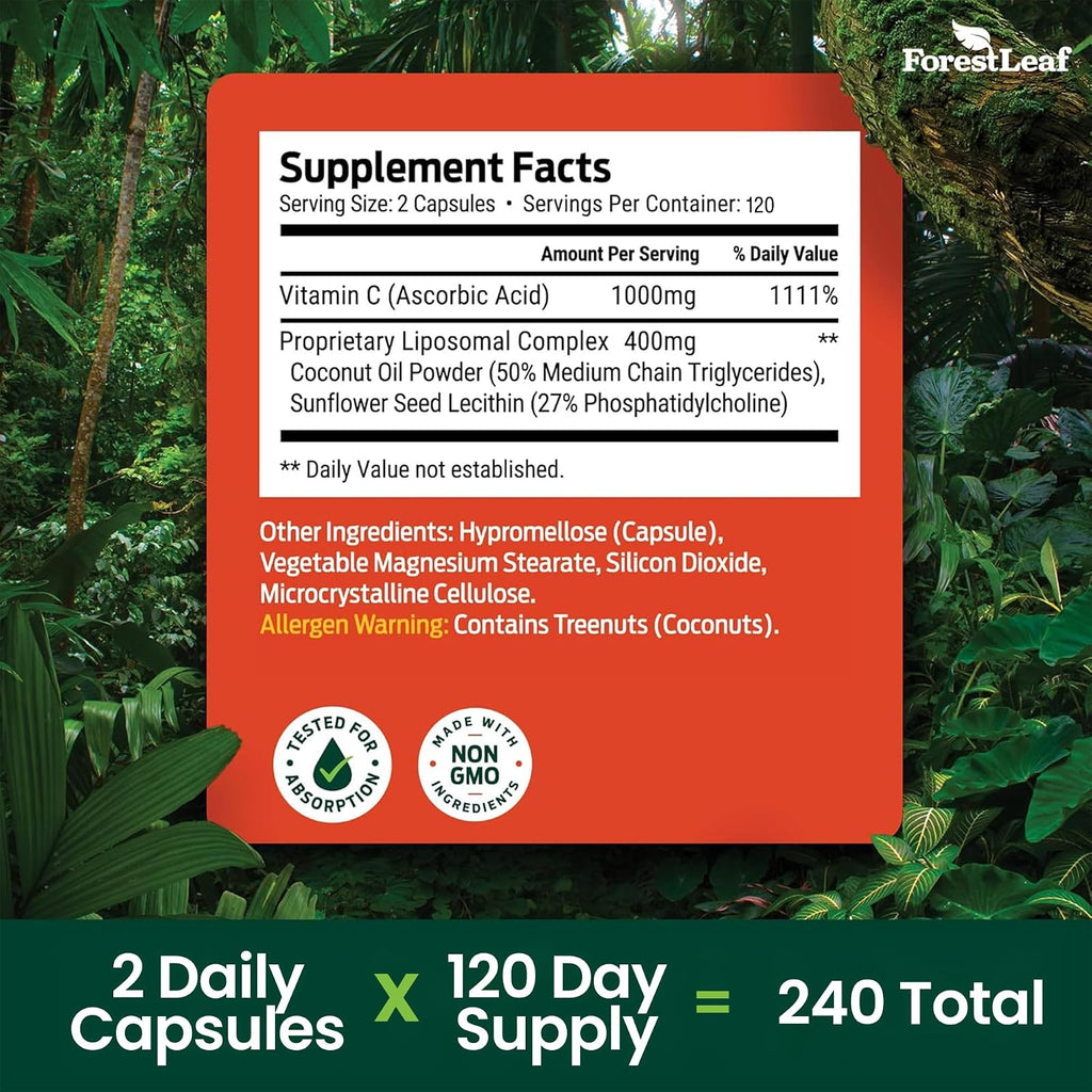 240 count vitamin C for daily use