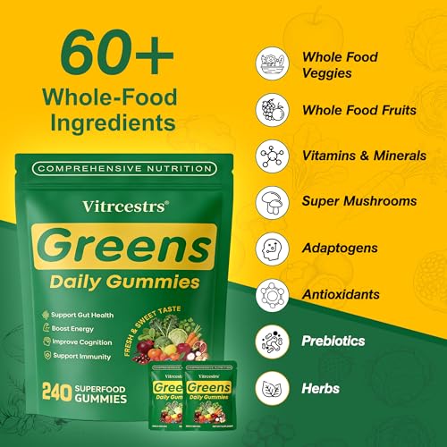 240 gummies for convenient nutrition