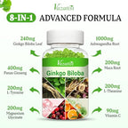 240 mg ginkgo biloba with ginseng