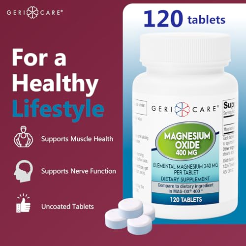 240 mg magnesium oxide for muscle health