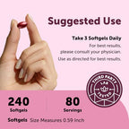 240 softgels for daily health support