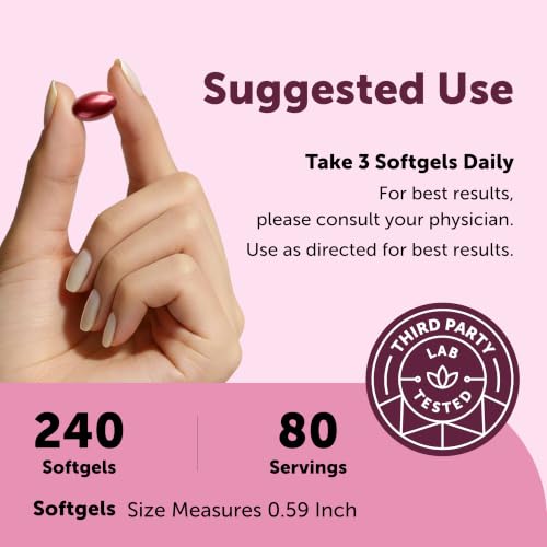 240 softgels for daily health support