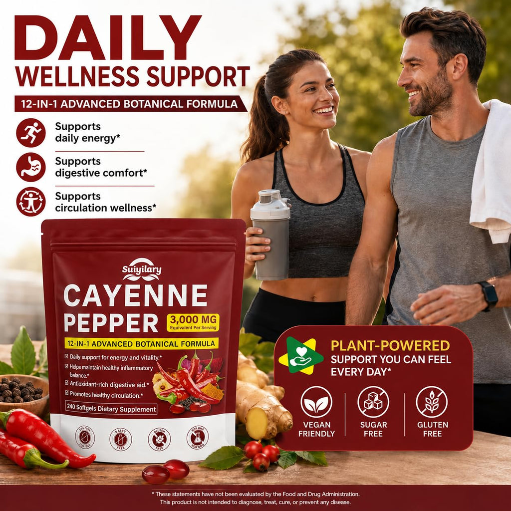 240 softgels of cayenne extract