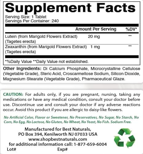 240 tablets for daily use