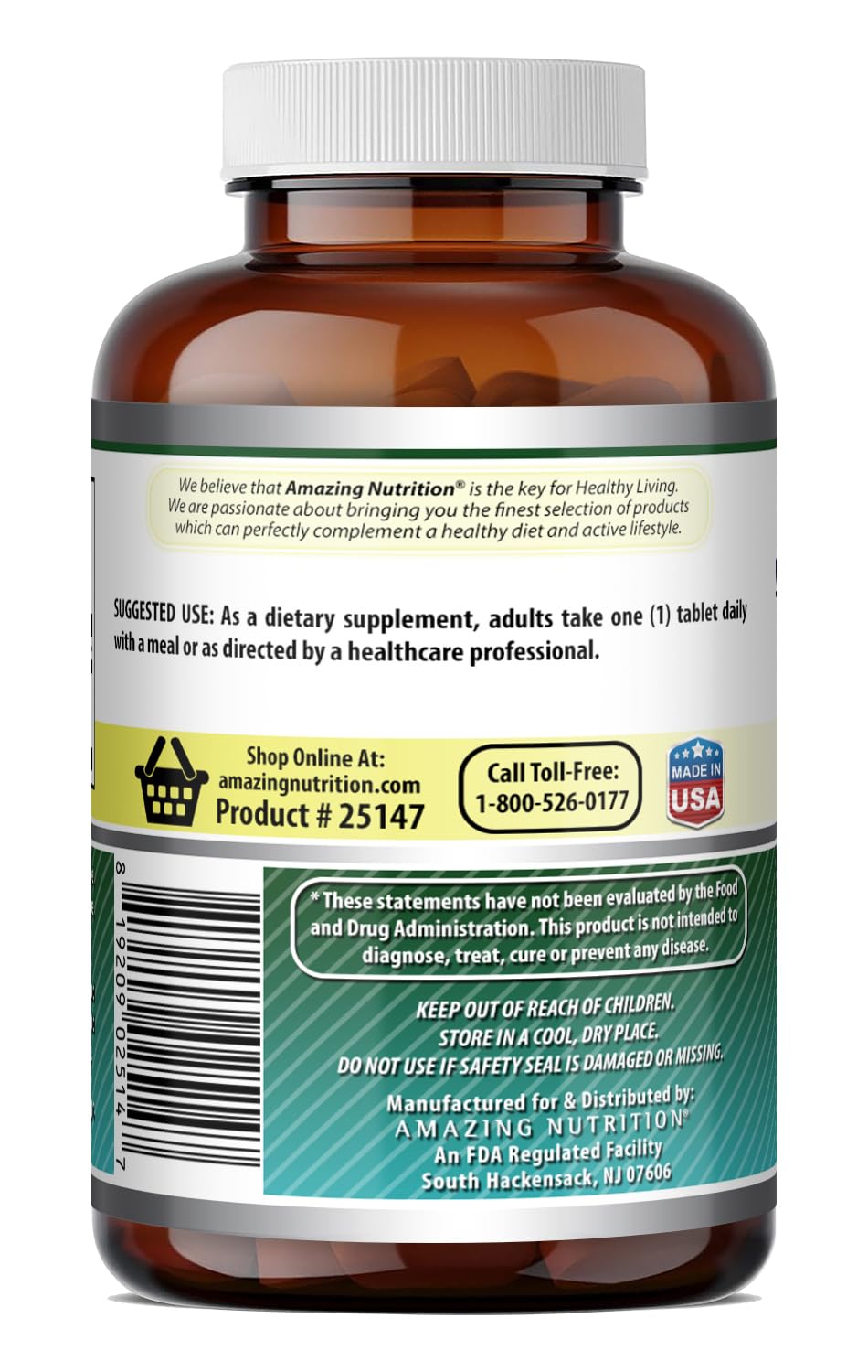 240 tablets for long-lasting supply
