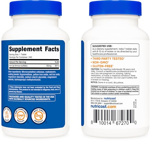 240 tablets for long-lasting supply
