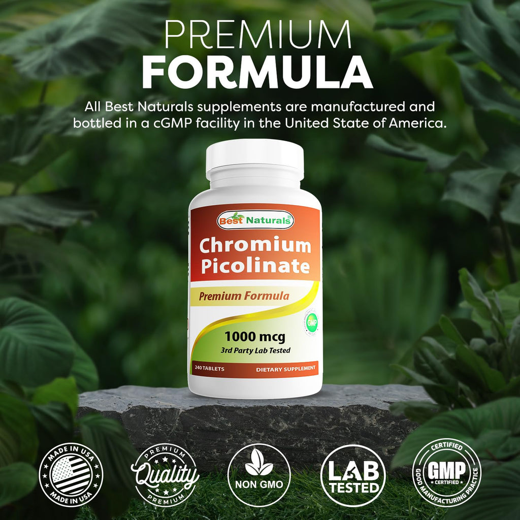 240 tablets of essential Chromium
