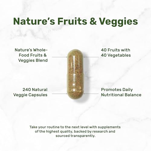 240 veggie capsules for health