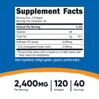 2400 mg CLA supplement for fitness