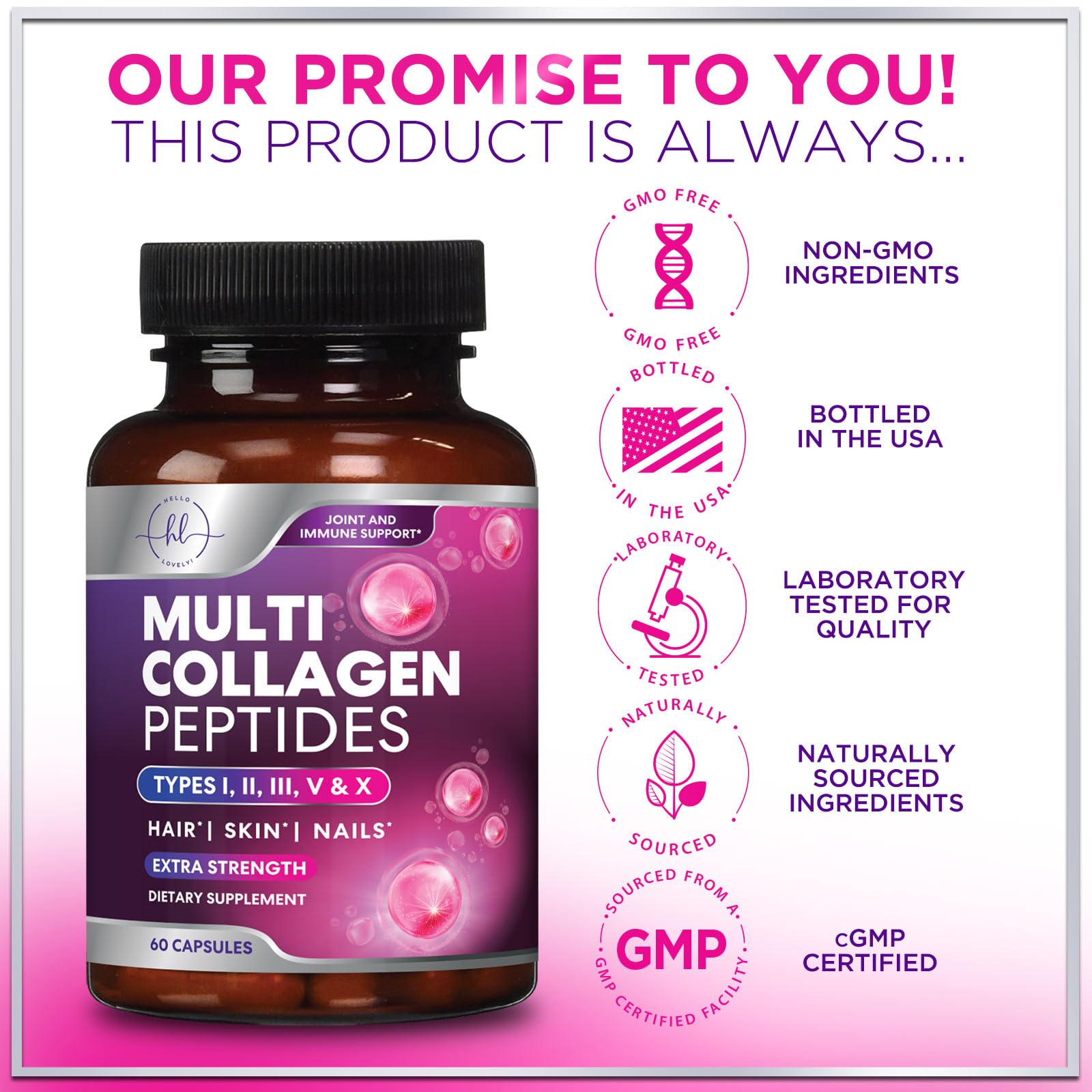 2400 mg collagen for hair growth