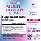 2400 mg collagen peptides supplement