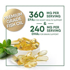 2400 mg fish oil for wellness