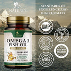 2400 mg fish oil softgels