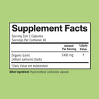 2400 mg garlic extract benefits
