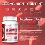 2400 mg lecithin capsules for wellness