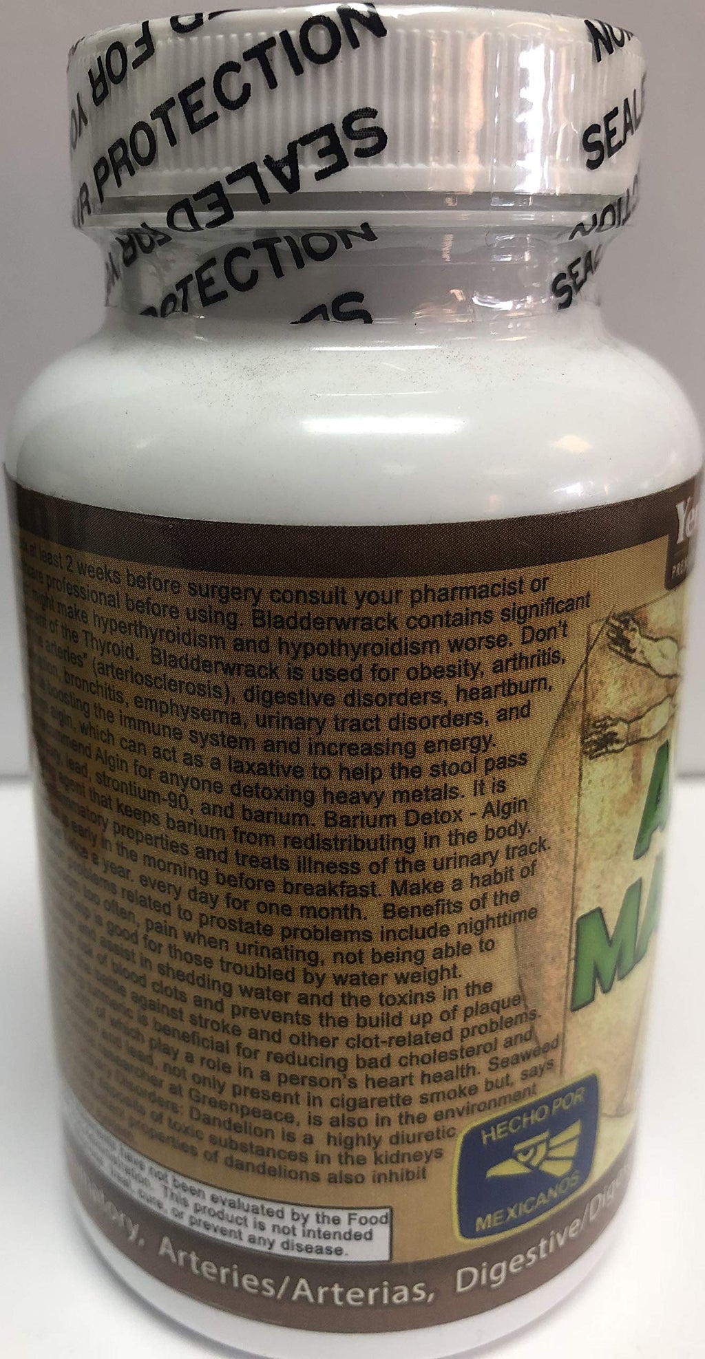 2400 mg marine algae health boost
