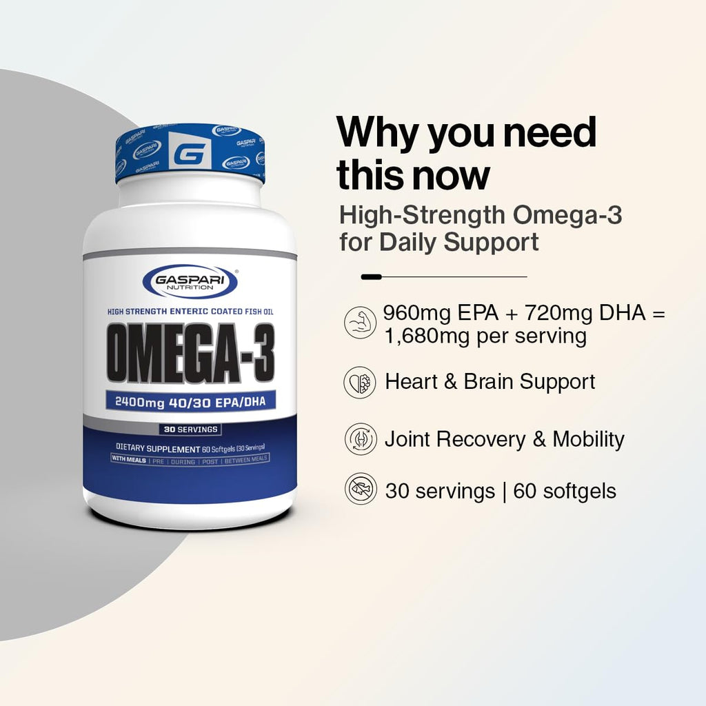 2400 mg omega-3 for heart health