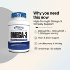 2400 mg omega-3 for heart health