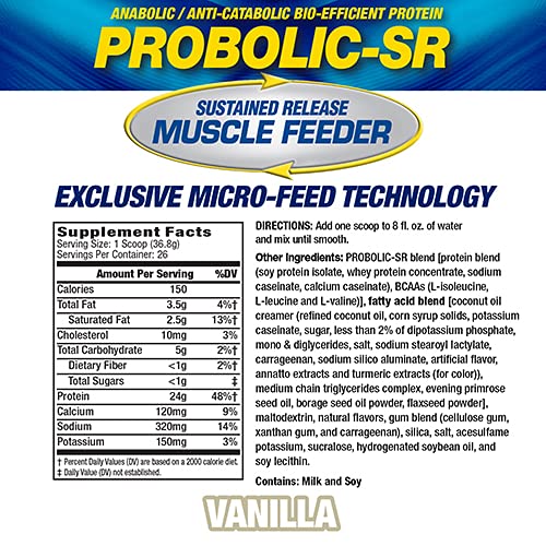 24g protein per serving for muscle growth