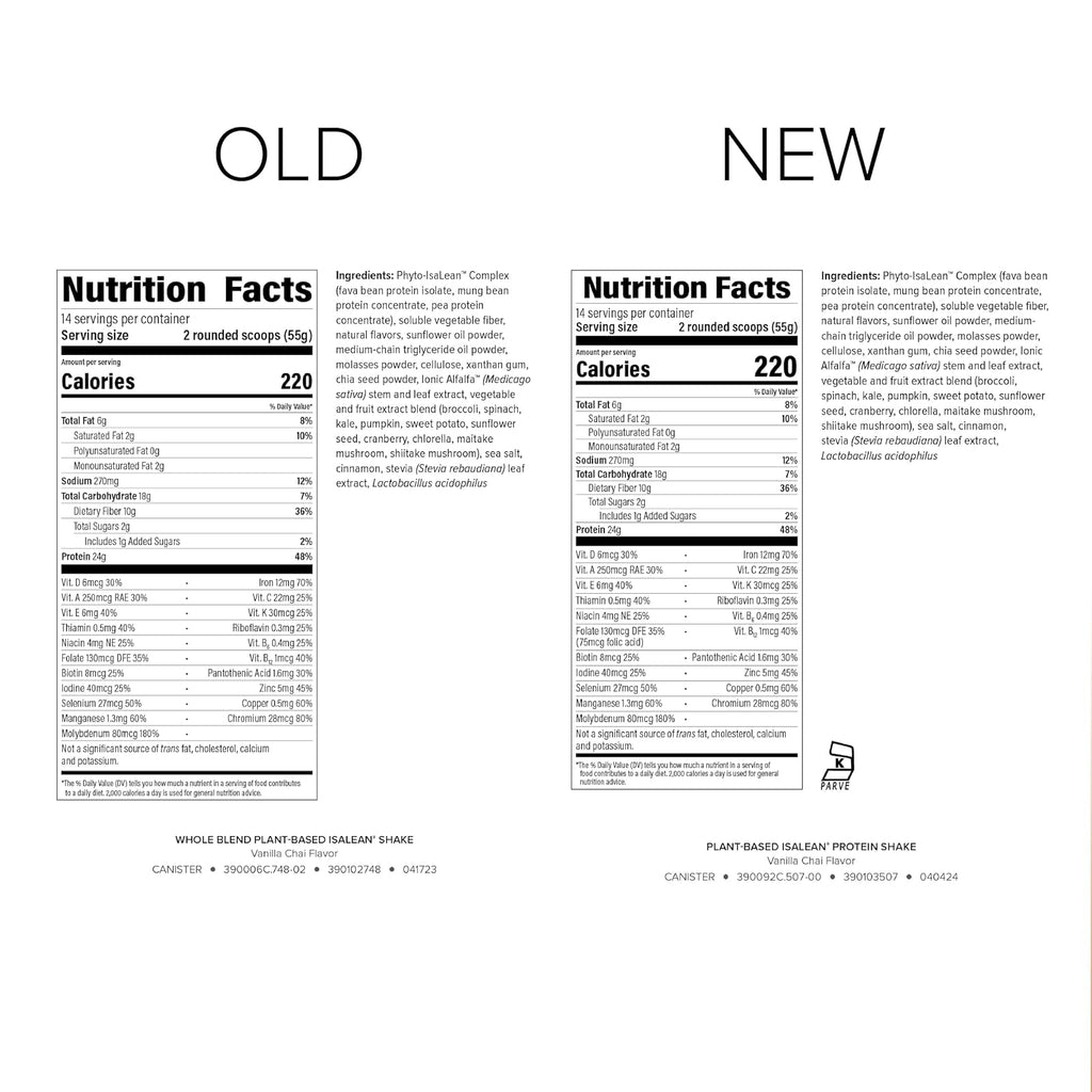 24g protein per serving Isagenix