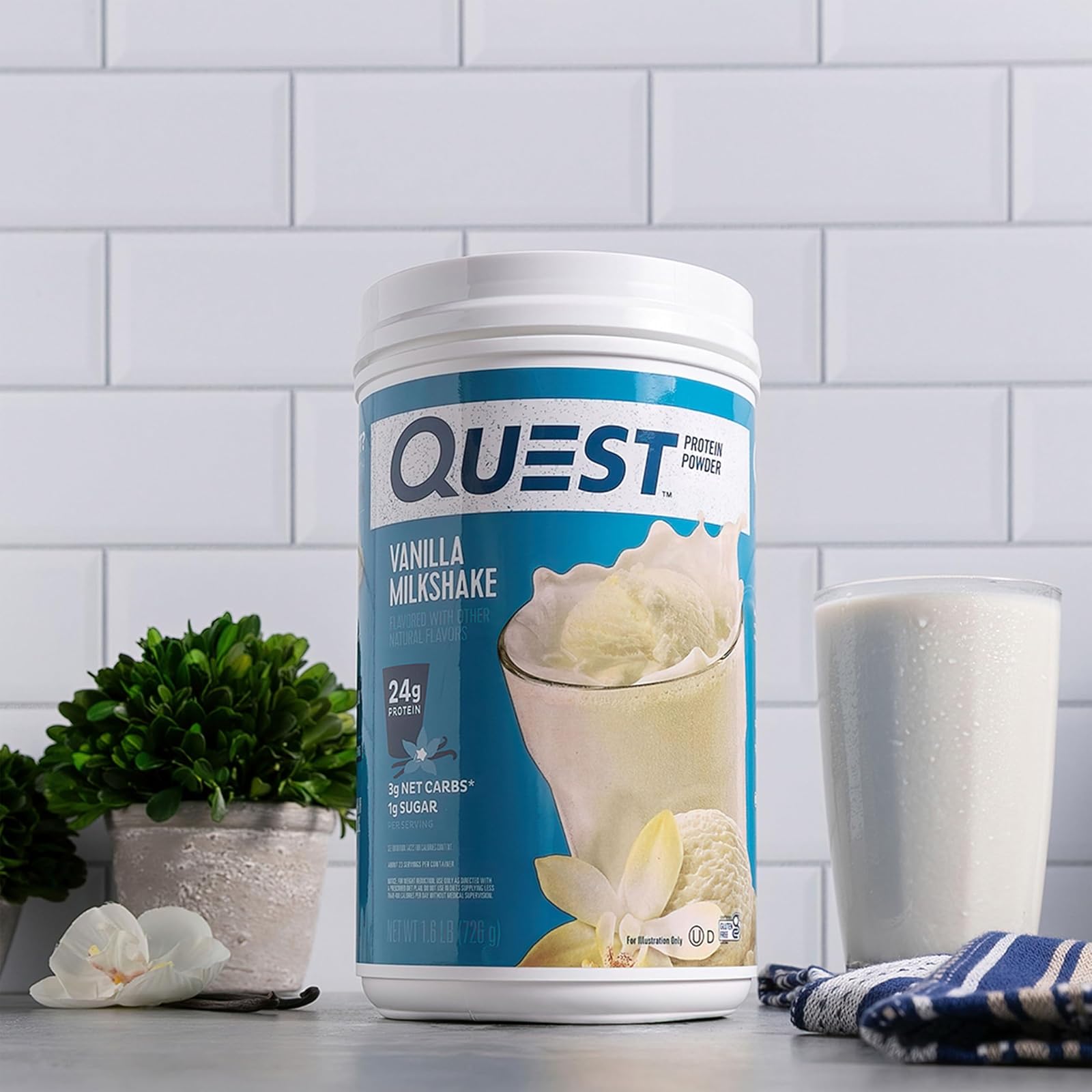 24g protein per serving whey powder