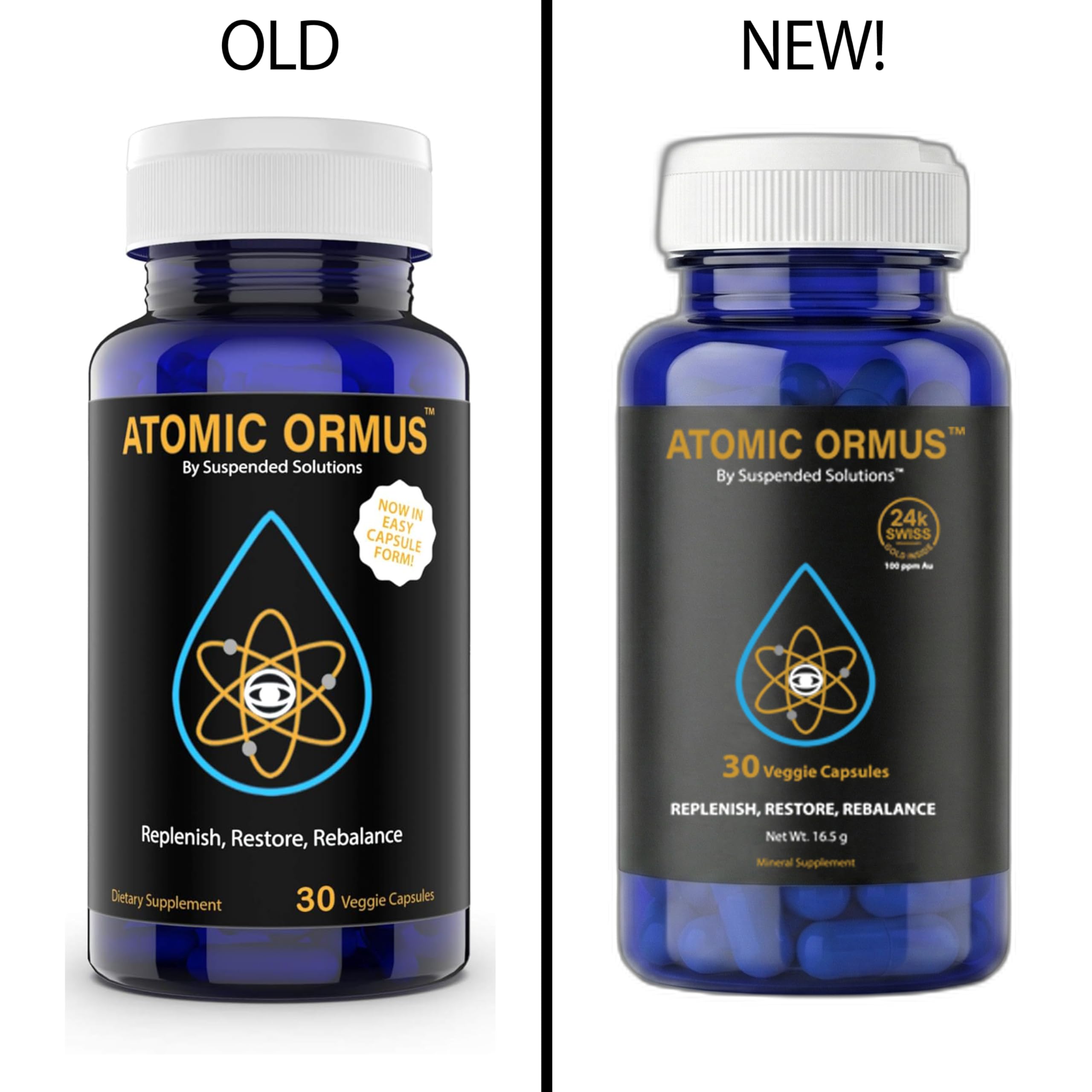 24k gold infused health capsules