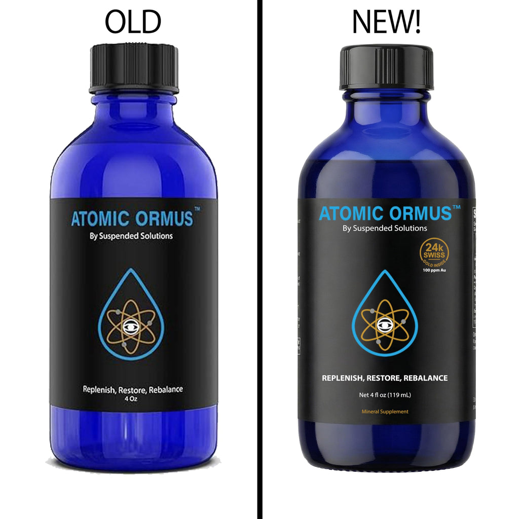 24k gold ORMUS vitality enhancer