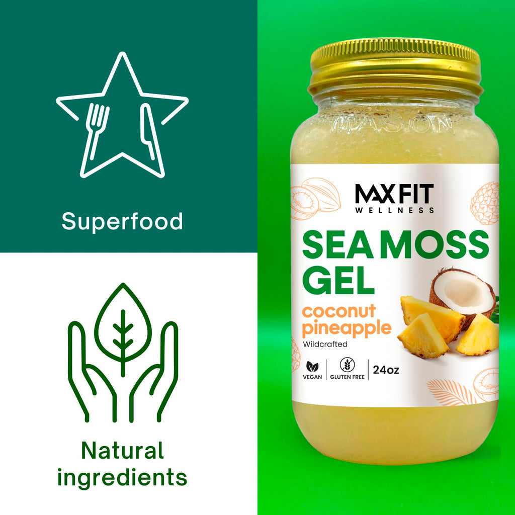 24oz sea moss gel jar