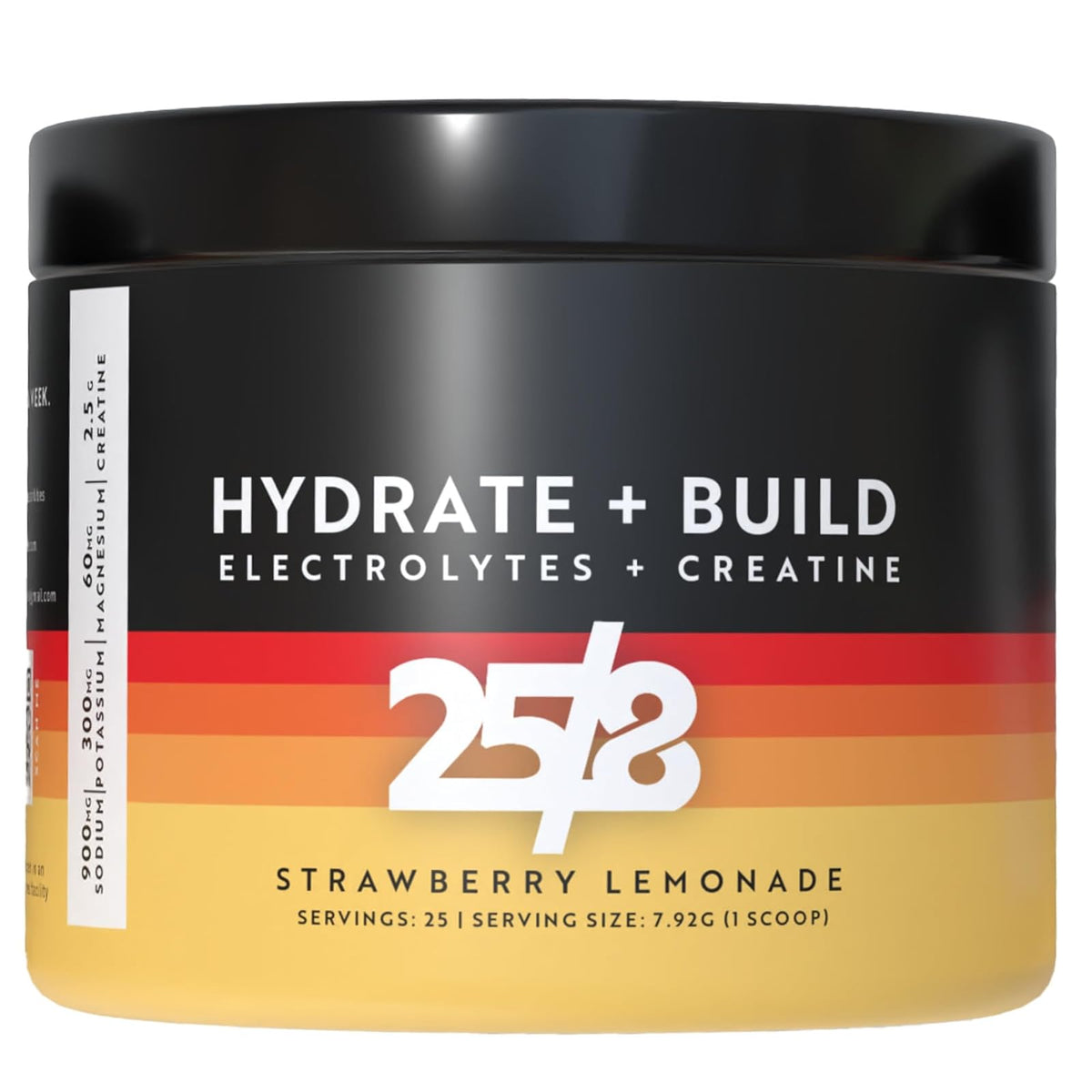 25/8 electrolytes for hydration