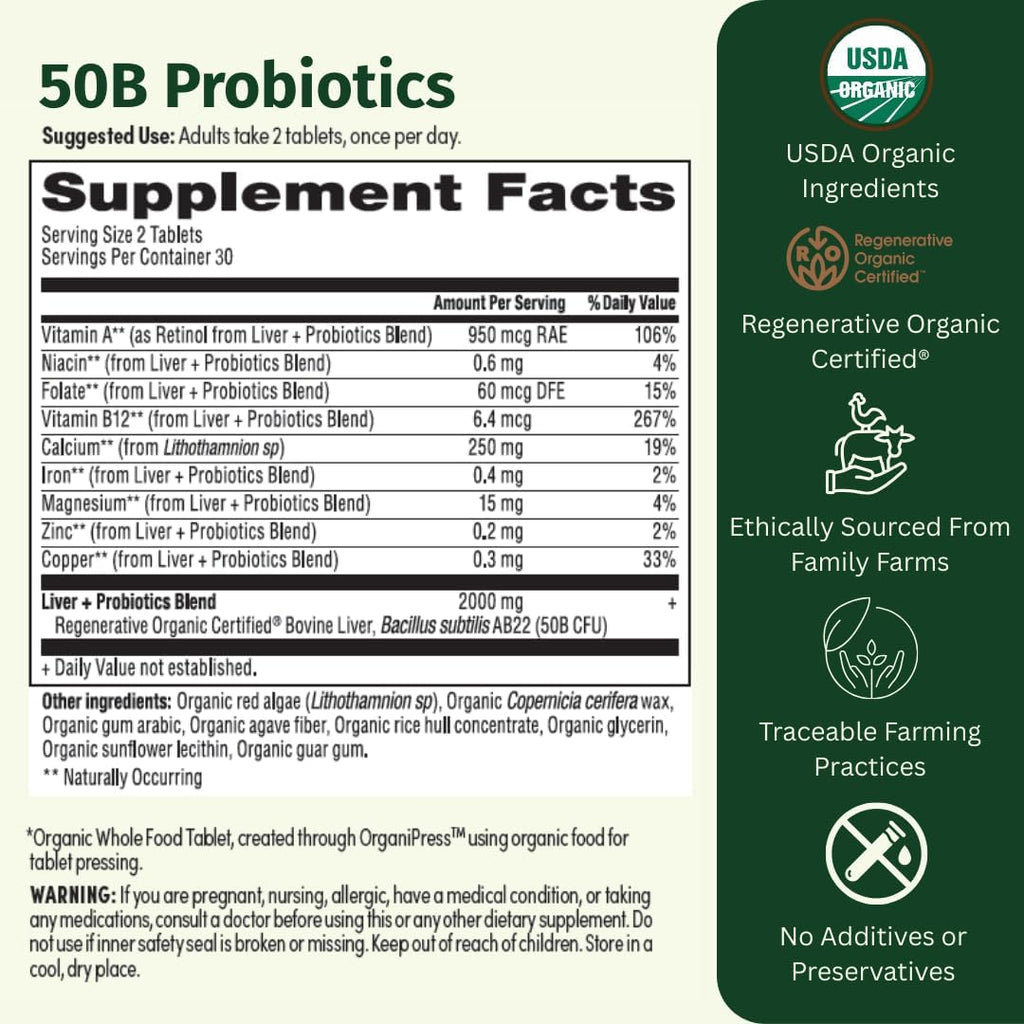 25 billion CFU digestive support