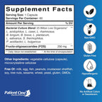 25 billion CFU probiotic capsules
