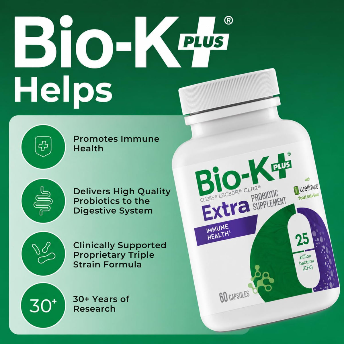 25 billion CFU probiotic supplement